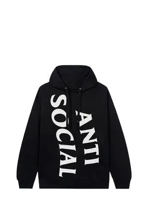 ANTI SOCIAL SOCIAL CLUB Vertical Horizon Hoodie - Black