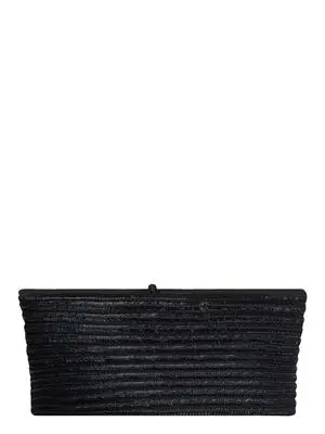 Alaïa Raffia Bustier - Noir Alaia