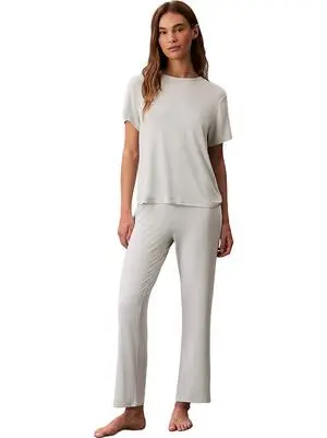 Calvin Klein Ultra Soft Modal Pant Sky Gray