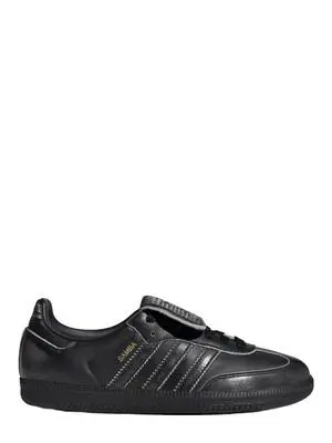 Adidas Samba Leather Sneakers - Core Black / Core Black / Cloud White
