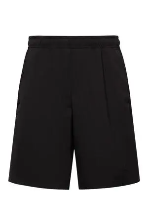 Moncler Logo Patch Shorts - Black