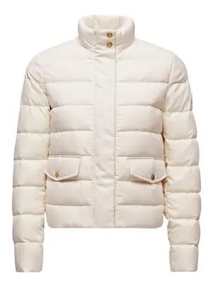 Moncler Bessettes Short Down Jacket White