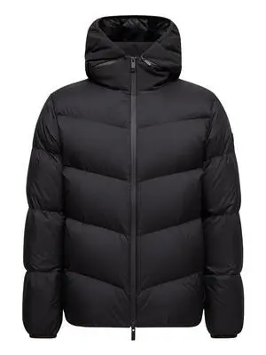 Moncler Forez Hooded Short Down Jacket - Black