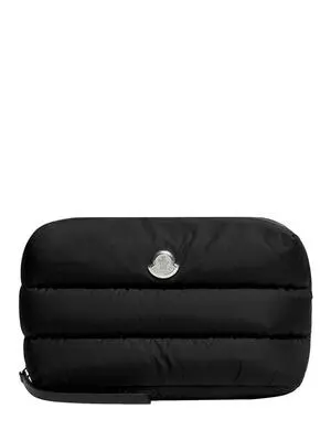 Moncler Caradoc Quilted Beauty Case - Black