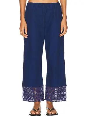 CALLE DEL MAR Heirloom Poplin Trouser