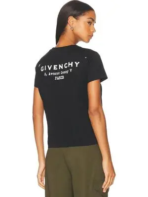 Givenchy Short Sleeve T-shirt - Black
