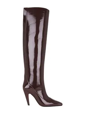 Stella McCartney Spur Knee High Boot - Moka