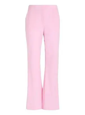 LARDINI Flared High-waisted Pants - Pink