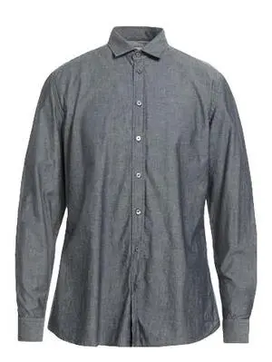 MESSAGERIE Patrizio Piscaglia Shirt Lead Size Cotton - Grey