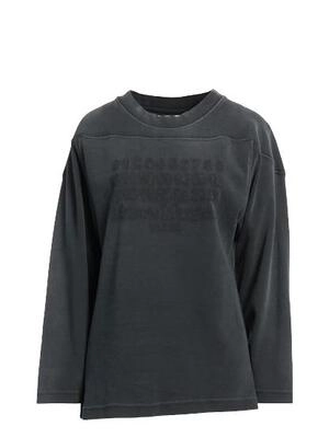 MAISON MARGIELA MAISON MARGIELA Sweatshirt In Charcoal Cotton