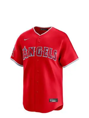 Nike Los Angeles Angels Dri-fit Adv Mlb Limited Jersey - Red