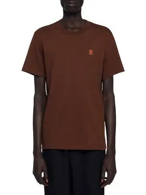 Sandro Short Sleeve Logo Tee - Ginger Bread