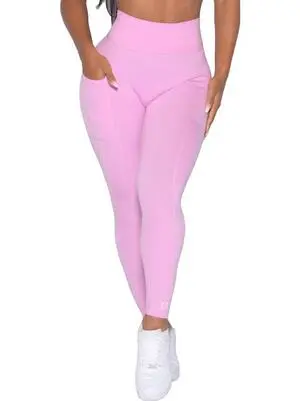 BOMBSHELL SPORTSWEAR Define Leggings - Lilac Chiffon