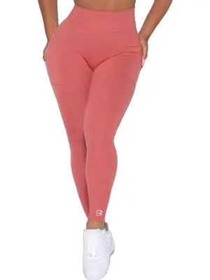 BOMBSHELL SPORTSWEAR Define Leggings Terracotta