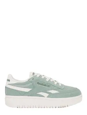 REEBOK Club C Double Revenge Sneaker - Hybrid Green & Chalk