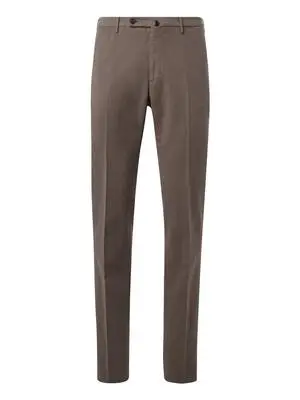 SLOWEAR Cotton Chinos Blu Scuro - Grey