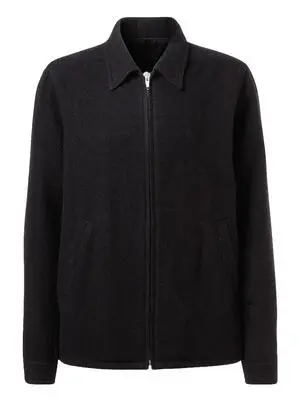 Rick Owens Brad Virgin Wool Jacket - Black