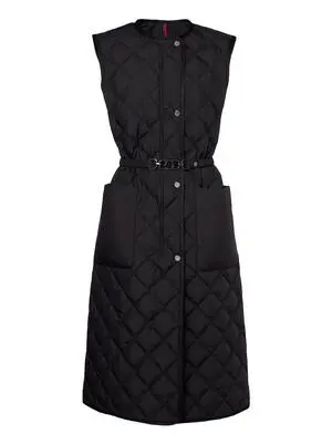Moncler Butor Quilted Down Vest - Black