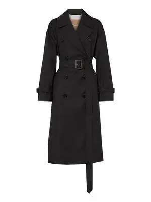 MAX MARA Fiorito Cotton-Blend Twill Trench Coat