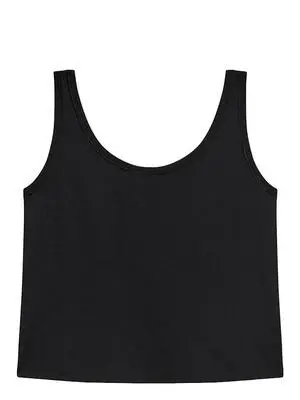 Theory Trim Tank Top - Black