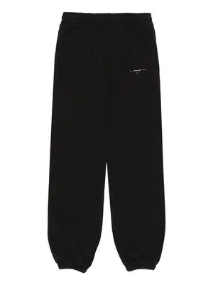 Off-White Logo Slim Sweatpants - Black