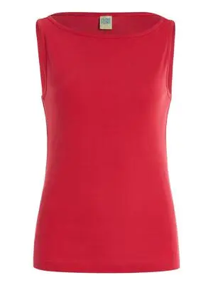 FLORE FLORE Timmi Cotton Tank Top Red