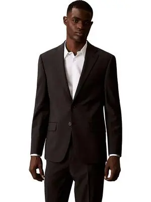Calvin Klein Slim Fit Suit Jacket - Grey