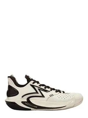 361 DEGREES Big3 6.0 Quick Pro Sneakers - Cream/black