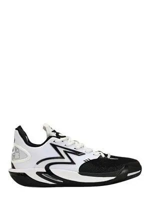361 DEGREES Big3 6.0 Quick Pro Pandain Sneakers - White/black