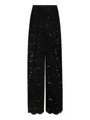 Dolce & Gabbana Dna Lace Trousers - Black