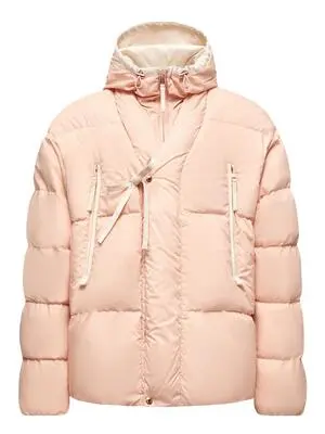MONCLER X GILGA FARM DESIGNED BY DONALD GLOVER X Gilga Farm Donald Glover Short Down Jacket - Pink