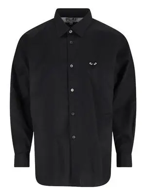 Play Comme Des Garcon Shirt - Black
