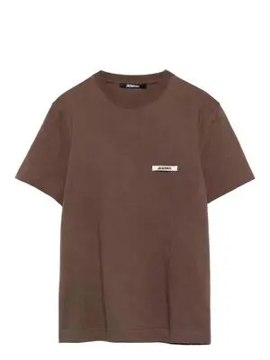 Jacquemus The Gros Grain T-Shirt Brown