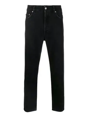 GOLDEN GOOSE Low-rise Straight-leg Jeans - Black