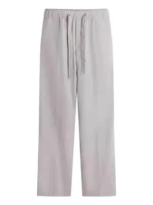 LANVIN Drawstring Trousers - Grey