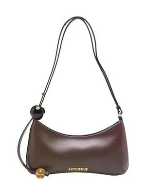 Jacquemus The Bisou Perle Shoulder Bag - Brown