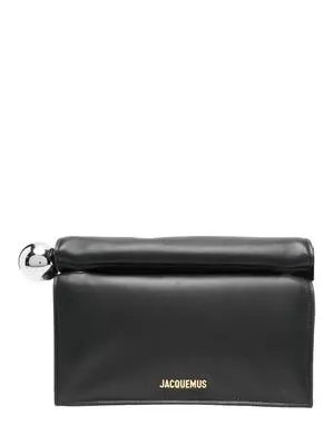 Jacquemus The Rond Carré Clutch - Black