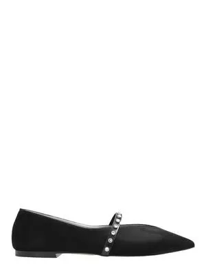 Alexander McQueen Studded Ballet Flats - 1067 Black