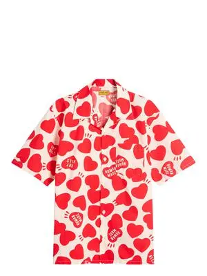 HUMAN MADE Heart Vacation Shirt - White