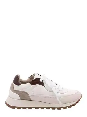 Brunello Cucinelli Lace-up Sneakers - White