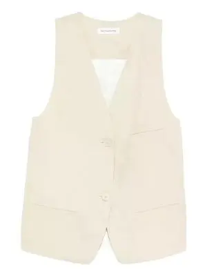 THE FRANKIE SHOP Melrose Waistcoat - Neutrals
