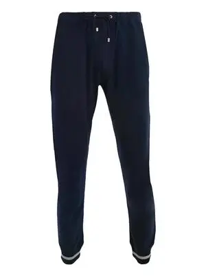 LUIGI BORRELLI Drawstring-cuff Track Pants - Blue