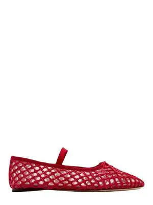 LOEFFLER RANDALL Leonie Ballerina Shoes - Red