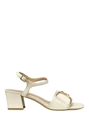 Geox 50mm Eraklia Sandals - White