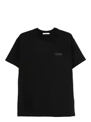Givenchy Logo-patch Cotton T-shirt - Black