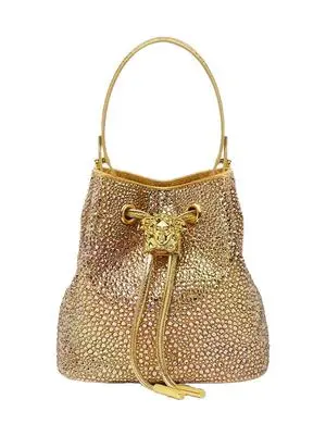 Versace La Medusa Mini Drawstring Bag - Gold