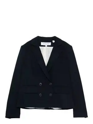 Veronica Beard Kona Double-breasted Blazer - Blue