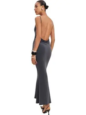 REFORMATION Averil Knit Dress - Grey