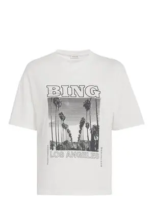 ANINE BING La Tour Louis T-shirt - Ivory