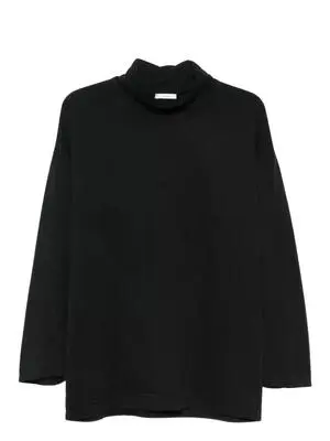 HAIKURE High-Neck Cotton Top
